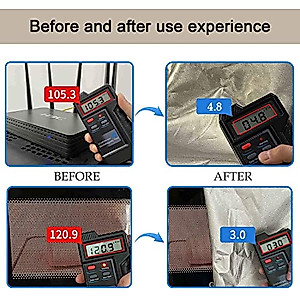 Faraday Fabric Faraday Cage Military Grade Conductive Material for Fabric Protection EMP & Signal Blocking from Cellular Signal, WiFi, Bluetooth, GPS, Shields RF Signals 43"X43" (1.1Meter)