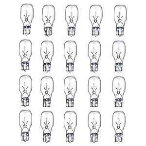 Kscjdg 4W 12V T5 Light Bulbs for Landscape Light Bulbs/Wedge Base Low Voltage Lights Bulbs/Garden Light Bulbs/Deck Light Bulbs/Yard Light Bulbs/Malibu Bulbs - 20 Pack (4W)