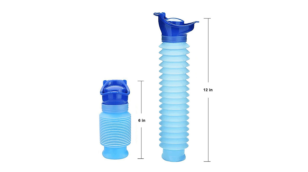 Portable Travel Urinals - Set of 2 for Men and Women