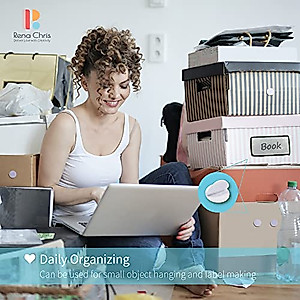 Self Adhesive Dots, Strong Adhesive 1000pcs(500 Pairs) 3/4" Diameter Sticky Back Coins Nylon Coins, Hook & Loop Dots with Waterproof Sticky Glue Coins Tapes, Very Suitable for Classroom, Office, Home