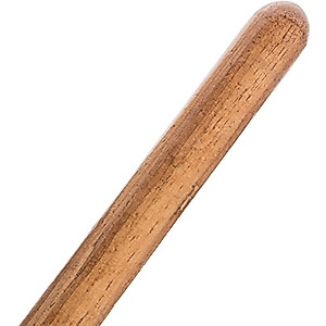 Carlisle FoodService Products 4526700 Lacquered Wood Broom Handle with Metal Threaded Tip, 60" Length, 15/16" Diameter (Pack of 12)