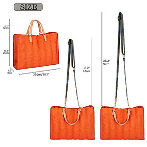 GLOD JORLEE Medium Puffer Tote Bags for Women,Trendy Luxury Quilted Cotton Padded Hobo Handbags,Winter Soft Puffy Bag (Blackish green)