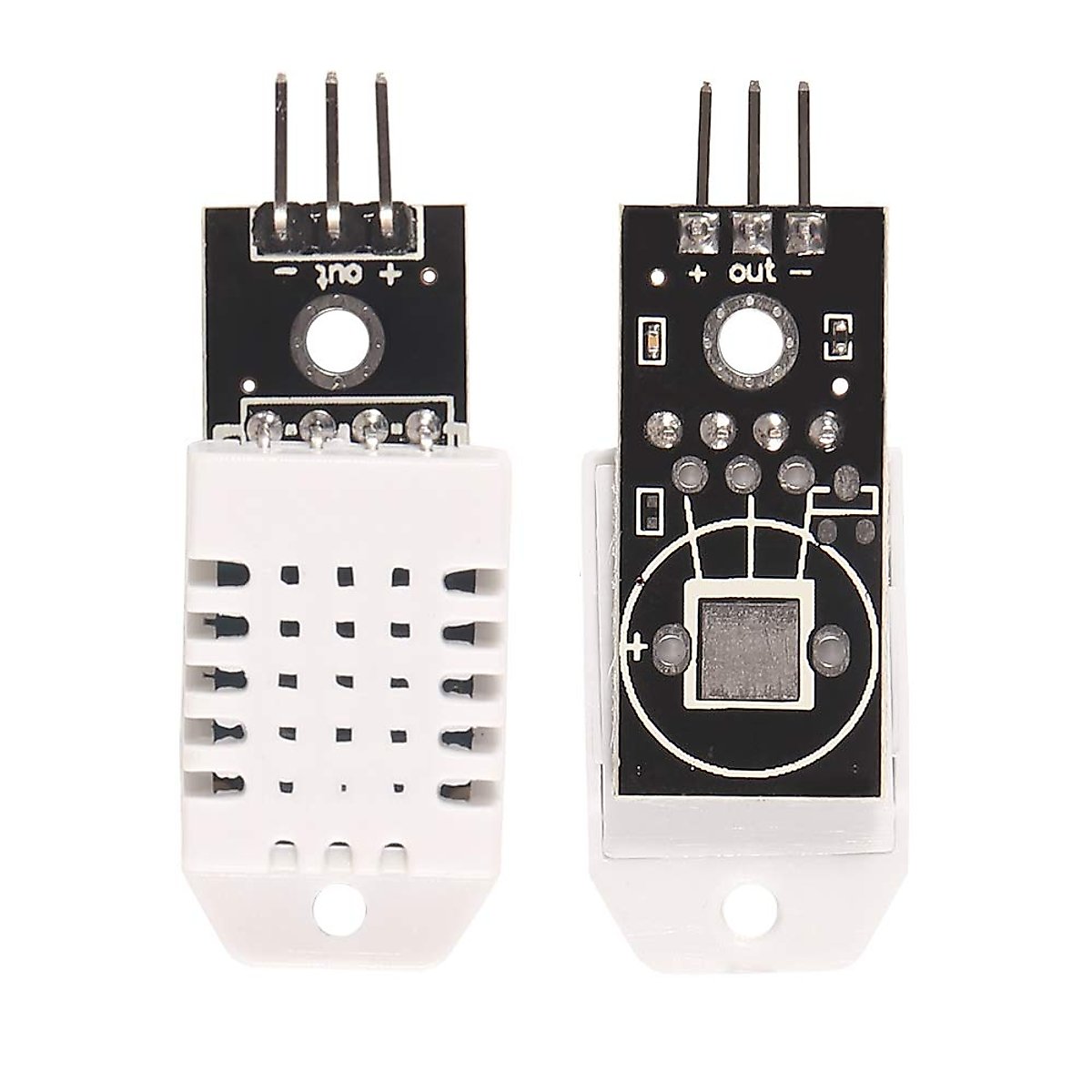ACEIRMC 6pcs DHT22/AM2302 Digital Temperature and Humidity Sensor Module Temperature Humidity Monitor Sensor Replace SHT11 SHT15 for Arduino Electronic Practice DIY (DHT22)