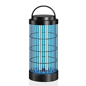 40W Electric Bug Zapper for Indoor Outdoor, Mosquito Zappers Killer Power Grid Fly Killer, Insect Fly Traps Electric Shock Bug Catcher Mosquito Light Bulb for Backyard, Patio