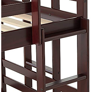 Donco Kids DONCI 1555-TTTCP Triple Bunk Bed Twin/Twin/Twin Dark Cappuccino