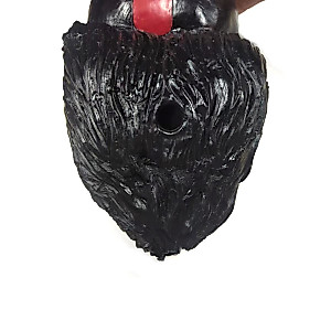 dyhngnfc Motorcycle Skull Helmet Holder Rack, Removable Resin Crafts Motorcycle Bike Accessories Helmet Storage Rack Wall Mount Hat Rack