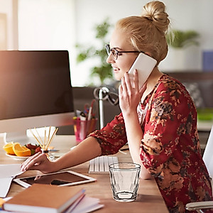 Potchen Set of 10 Plastic Drinking Glasses 10 Oz Unbreakable Clear Tumblers Dishwasher Safe Acrylic Juice Cups Transparent Reusable Plastic Water Glasses Stackable for Kids Home Picnic Party