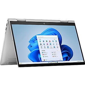 HP Envy 2-in-1 14" Full HD Touch-Screen Laptop, 8GB RAM, 512GB SSD, Intel Core i5 1335U, Intel Iris Xe Graphics, Fast Charge, Fingerprint, Backlit KB, Win11, Natural Silver, W/GaLiMu