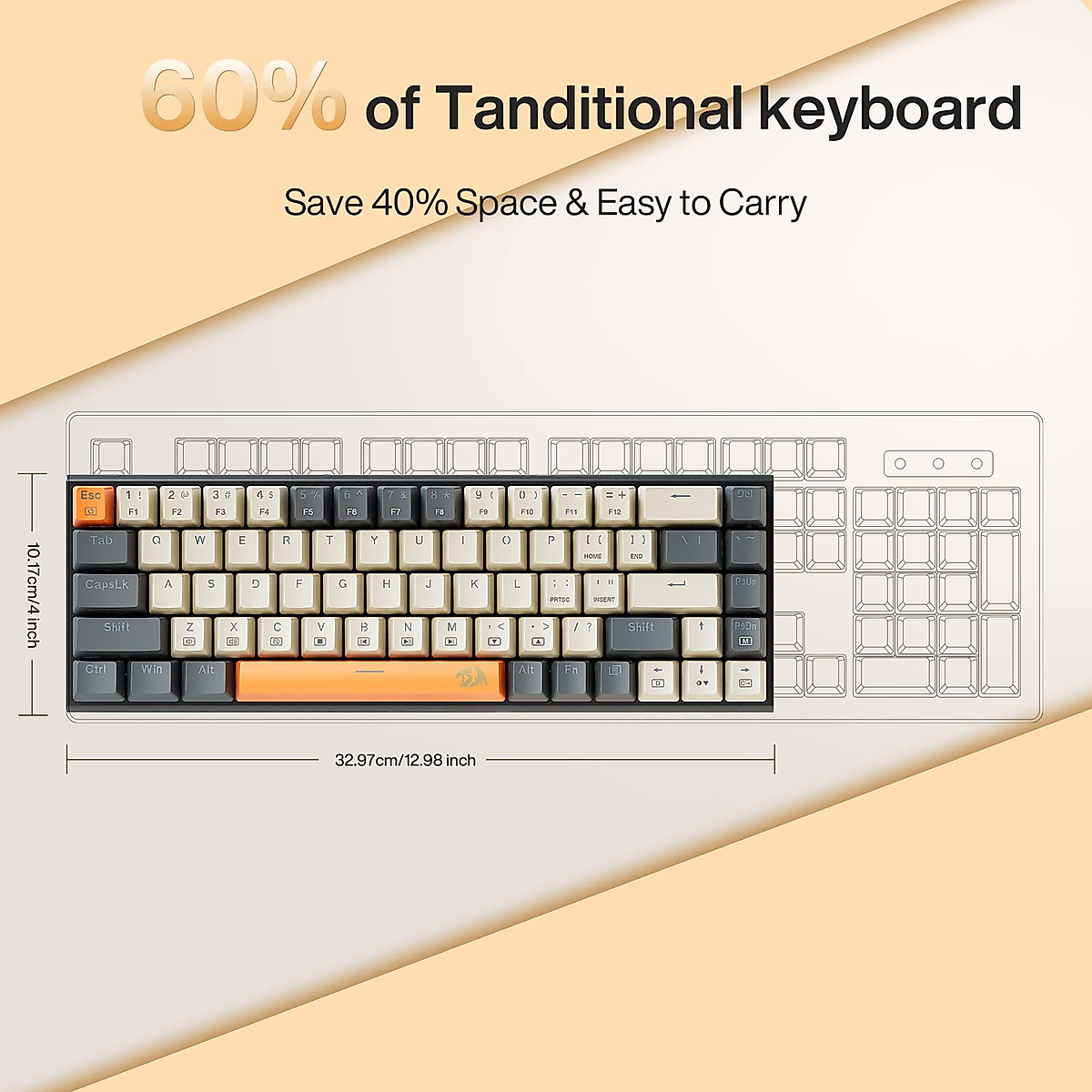 Redragon K633CGO-RGB Mechanical Gaming Keyboard and M910-K Gaming Mouse