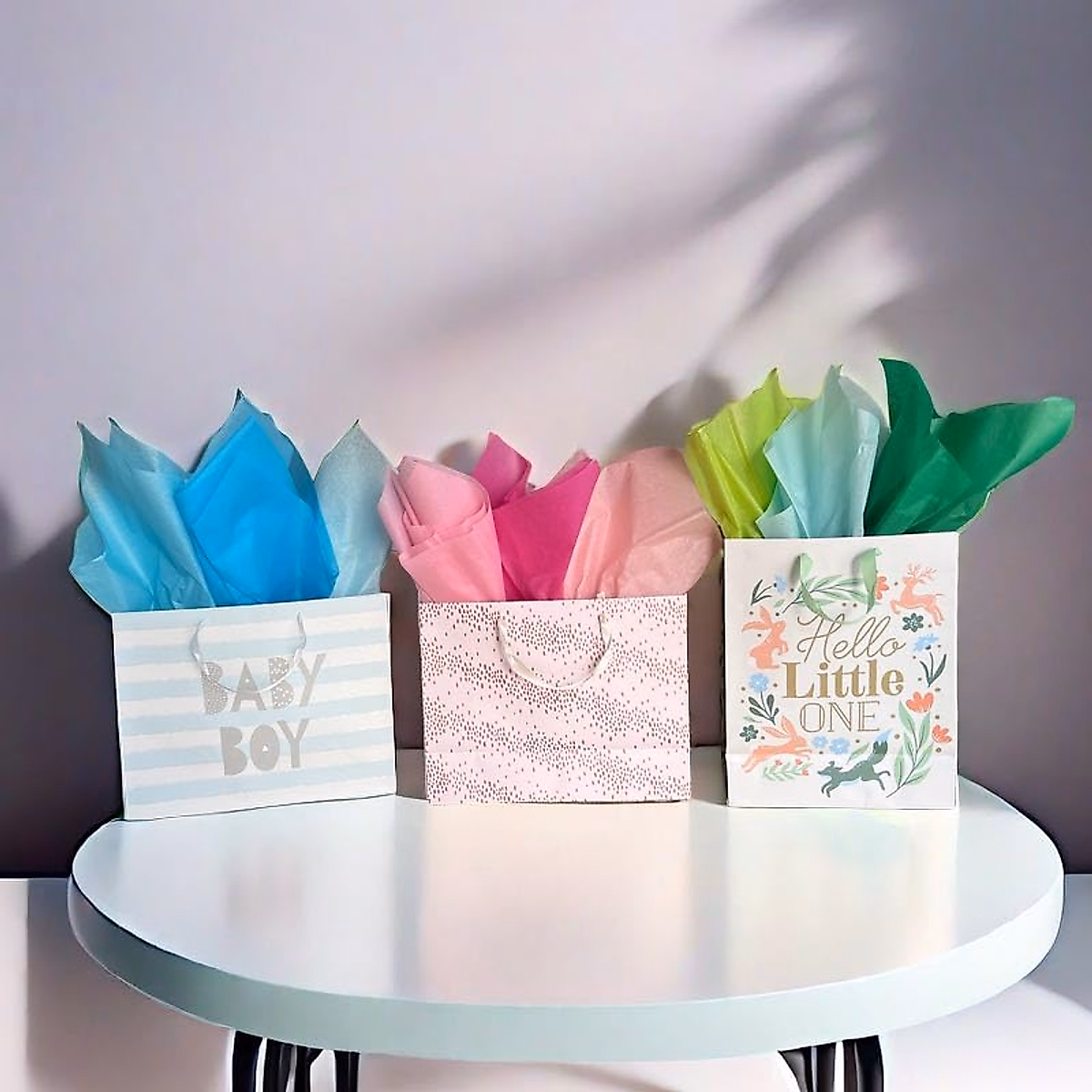 24 Sheets in 24 Colors, 20"*20" Colorful Pack Gift Tissue Paper for Gifts, Birthdays, Holidays, and All Occasions