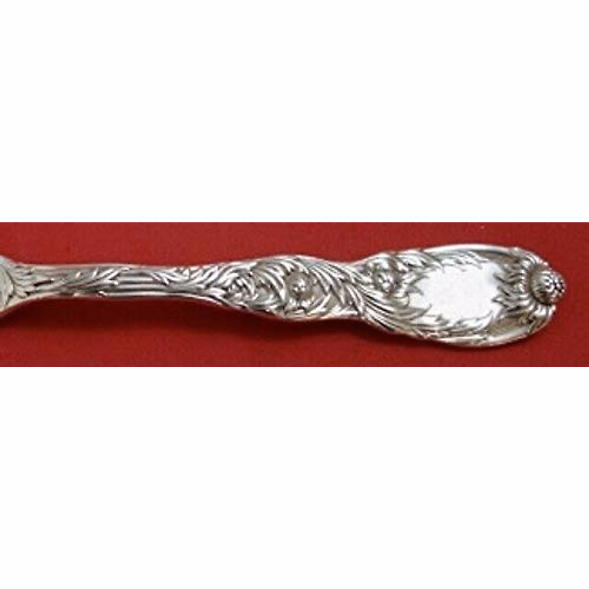 Chrysanthemum by Tiffany and Co Sterling Silver Pastry Fork 3-Tine 2-Hole 6 1/2"