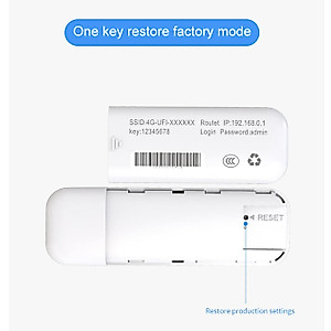 4G LTE USB Wireless Router with SIM Card Slot, High Speed Portable Mini WiFi Hotspot Devices