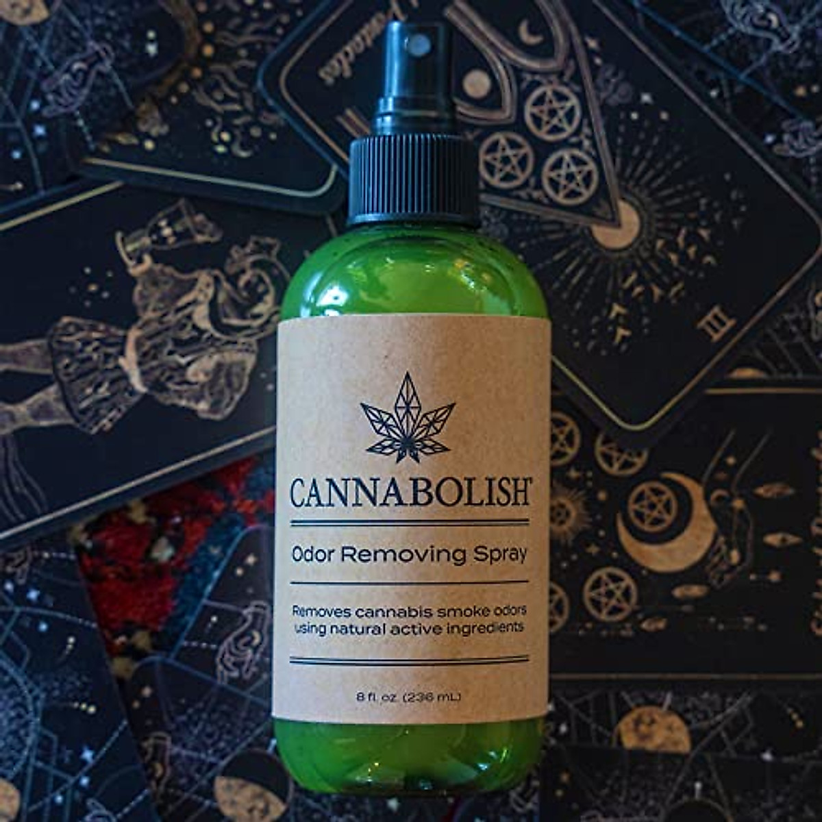 Cannabolish Wintergreen Smoke Odor Eliminator Spray and Air Freshener, 8 fl. oz, Natural Ingredients (Pack of 2)