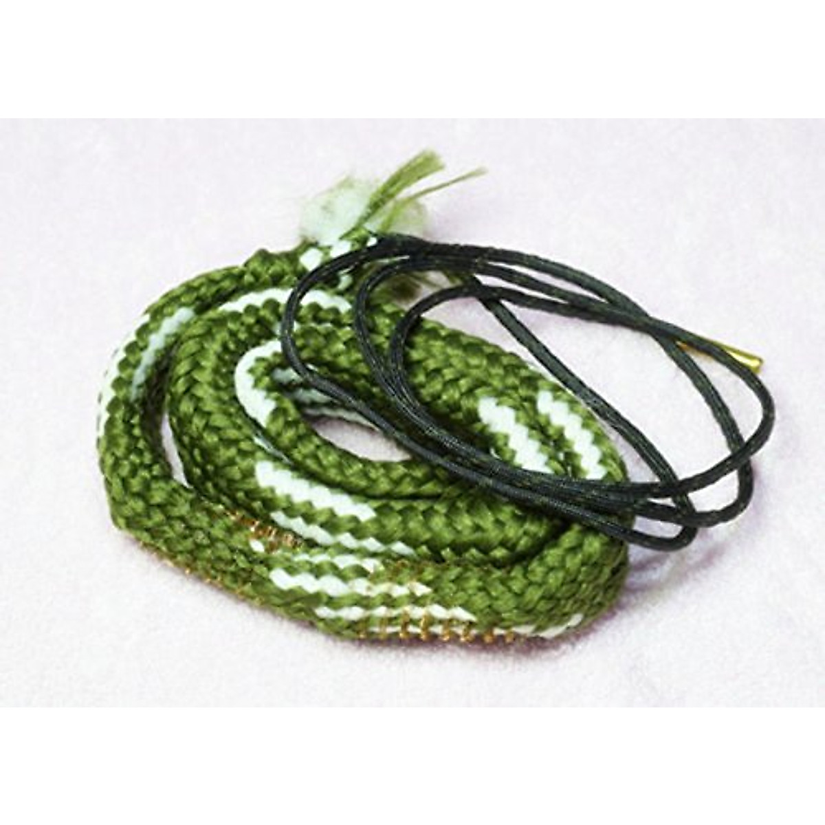 Aimee_JL New Bore Cleaner 20 GA Gauge Gun Barrel Cleaning Rope Rifle/Pistol/Shotgun Brass Brush Cleaning Cord