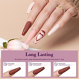 31Pcs Dip Nails Powder Starter Kit, AZUREBEAUTY 20 Colors Purple Blue Glitter Dipping Powder Recycling Tray Liquid Set with Base Top Coat Activator for French Nails Art Manicure DIY Home Salon