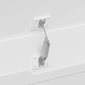 Mancofy Wooden Toy Chest, Kids Toy Box，Furniture for Playroom, Bench with Safety Hinged Lid, Wooden Toy Box Storage Organizer, Children's Furniture Toy Chest (White)