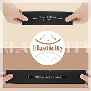 Dreamlover Black Elastic Bands for Sewing, 2 Inch x 6 Yard