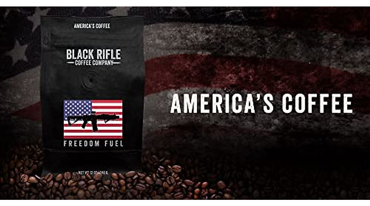 Black Rifle Coffee Freedom Fuel Dark Roast Coffee – Support Veterans