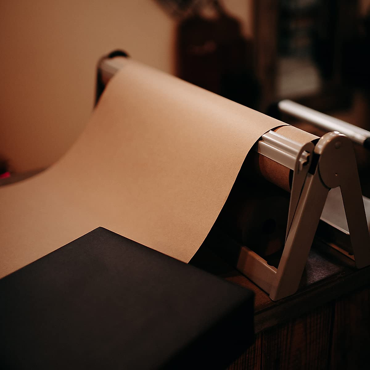 Kraft Brown Wrapping Paper Roll 48" x 1,800" (150 ft) – 100% Recyclable Craft Construction and Packing Paper for Use in Moving, Bulletin Board Backing and Paper Tablecloths