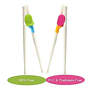 PandaEar Kids Children Adult Training Chopsticks (2 Pack)