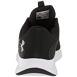 Under Armour Women's Charged Aurora 2 Cross Trainer, Black (001)/Metallic Warm Silver, 7