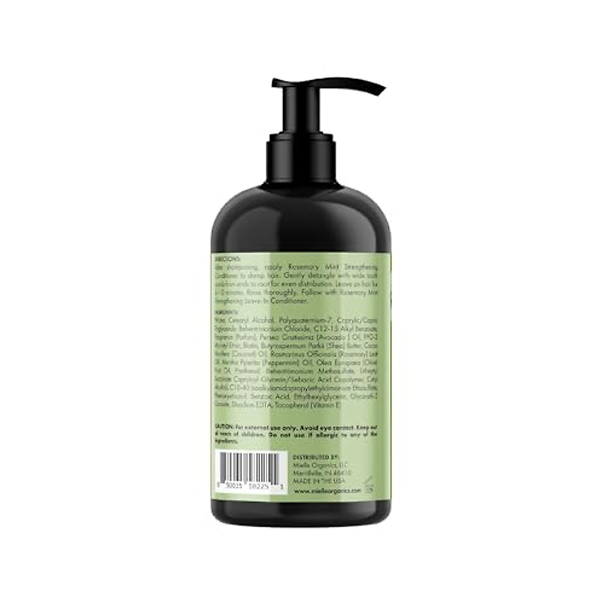 Mielle - Rosemary Mint - Biotin Infused - Encourages Growth Hair Products for Stronger and Healthier Hair - Shampoo & New Conditioner Styling Bundle Set 2 PCS