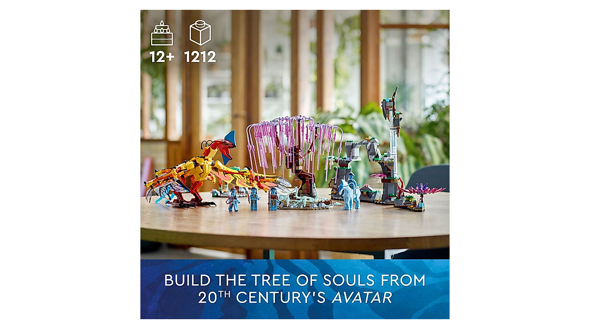 LEGO Avatar Toruk Makto & Tree of Souls 75574 Building Set - Movie ...