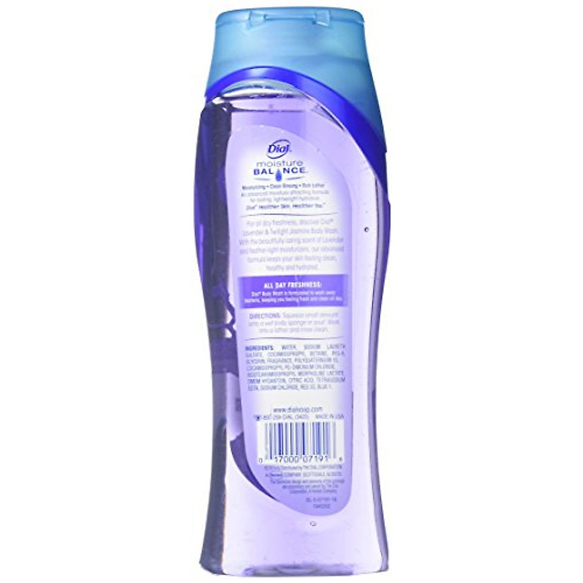 Dial Lavender & Twilight Jasmine Body Wash, 1 Count (Pack of 2)
