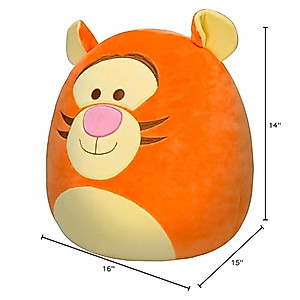 Squishmallows Disney 14-Inch Tigger Plush - Large Ultrasoft Official Kelly Toy Plush