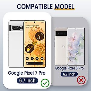 Goton for Google Pixel 7 Pro Case, Google Pixel 7 Pro 2022 [Slide Camera Cover] [360°Kickstand Ring] [Magnetic Car Holder] [Military Grade Drop Protective] Case for Google Pixel 7 Pro Case 6.7''