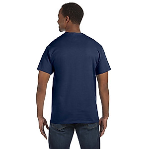 Jerzees Dri-Power Mens Active Pocket T-Shirt X-Large J Navy