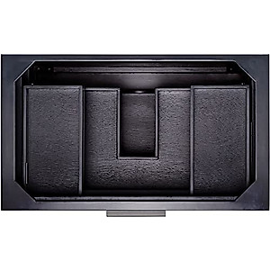 Signature Hardware 953493-36-RUMB-0 Hytes 37" Free Standing Single Vanity Set with Mahogany Cabinet, Vanity Top, and Rectangular Undermount Vitreous China Sink