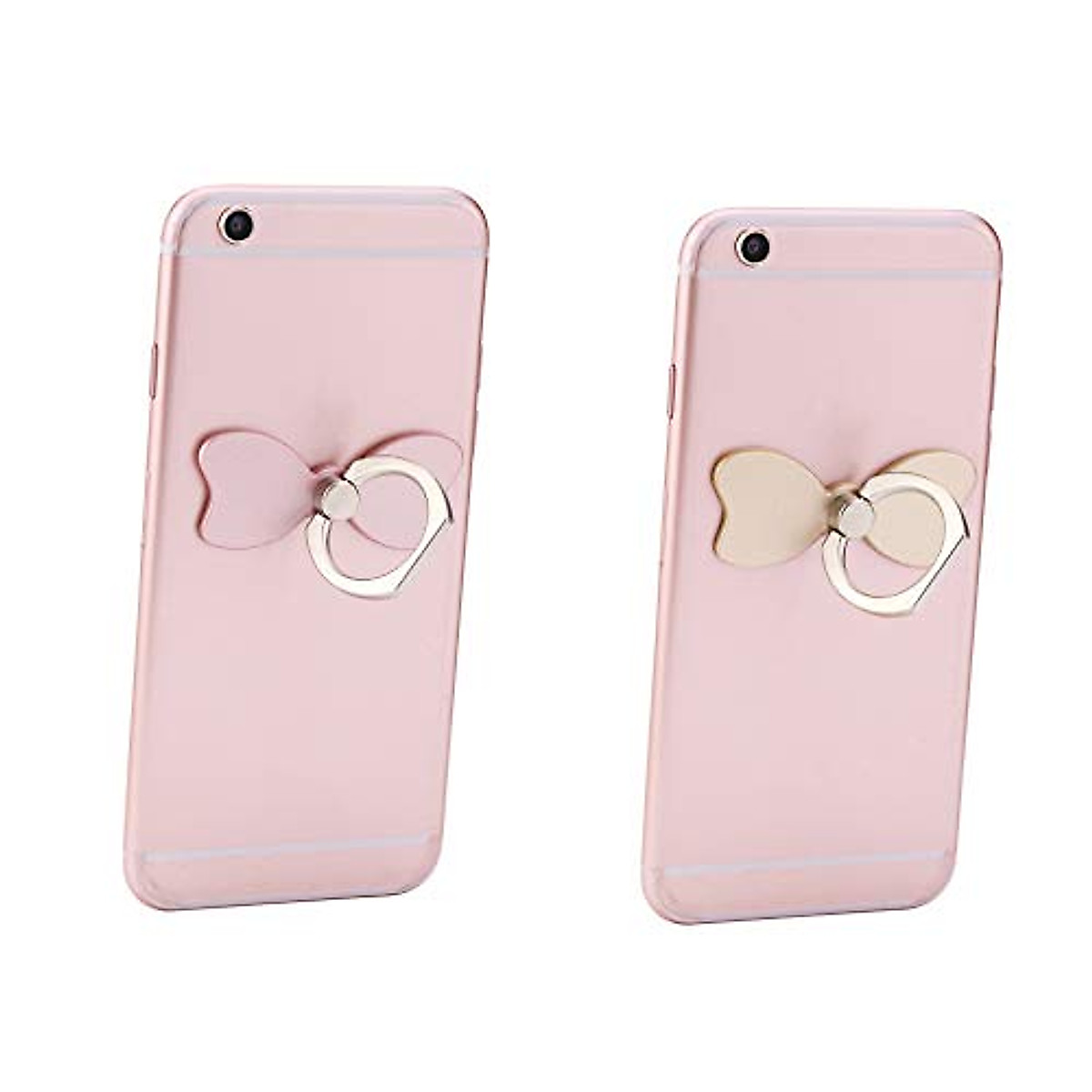 Worform Phone Ring Finger Holder, Cell Phone Ring Grip Stand, 360 Degree Rotation Finger Grip Kickstand