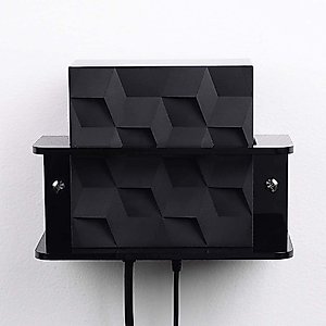 Aobelieve Wall Mount for Netgear Nighthawk Mesh WiFi 6 Router (MR60) and Mesh WiFi 6 Satellite (MS60), Compatible with Nighthawk MK62, MK63, MK63S and MK64
