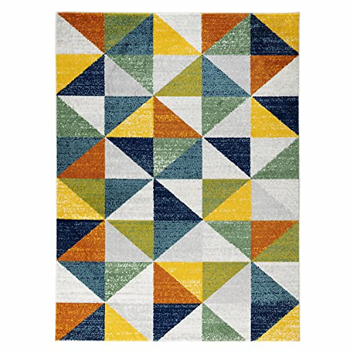 Antep Rugs Geometric 5x7 Modern Indoor Area Rug Siesta (Multi, 5'3" x 7')