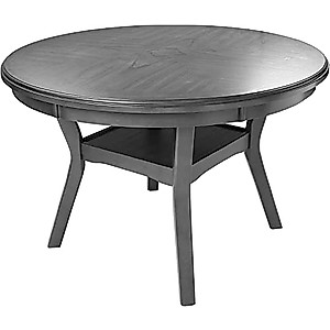 New Classic Furniture Mitchell 5-Piece Dining Set with 1 Table and 4 Chairs, Gray