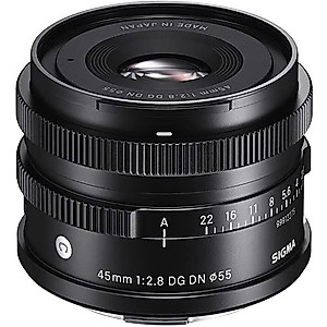 Sigma 45mm f/2.8 DG DN Contemporary Lens for Sony E + 64GB Sandisk Ultra SD Card (Deluxe Bundle) with Accessories
