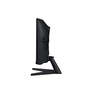 SAMSUNG 32" Odyssey G55A QHD 165Hz 1ms FreeSync Curved Gaming Monitor with HDR 10, Futuristic Design for Any Desktop, LS32AG550ENXZA