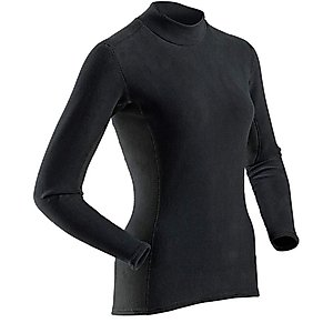 Immersion Research Women's Thick Skin Long Sleeve Shirt-Black-S