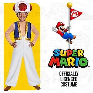 Toad Deluxe Costume, Large (10-12)