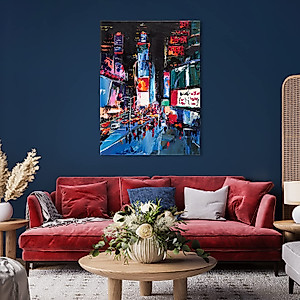 ARTEZA Stretched Canvas, 36 x 48 Inches, Pack of 5, Blank White Large Canvas for Painting for Acrylic, Oil and Gouache Paints