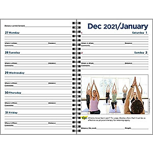 The Complete Runner's Day-by-Day Log 2022 Planner Calendar