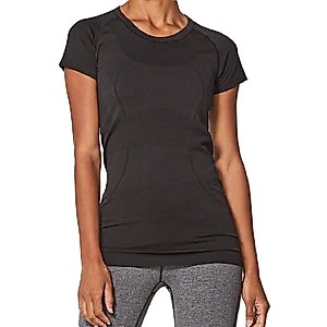 lululemon Swiftly Tech Short Sleeve Crew (Black, 4)