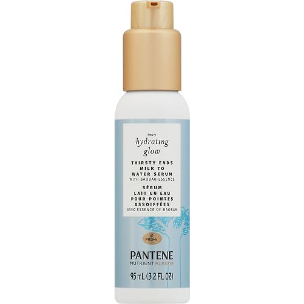 Pantene Hair Serum, Split Ends Hair Treatment, Hair Serum for Frizzy and Damaged Hair, Miracle Rescue, 3.2 oz