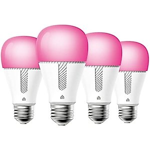 Kasa Smart Bulb, 1000 Lumens Full Color Changing Dimmable Smart WiFi Light Bulb Compatible with Alexa and Google Home, 11W, A19, 2.4Ghz only, No Hub Required, A Certified for Humans Device (KL135P4)