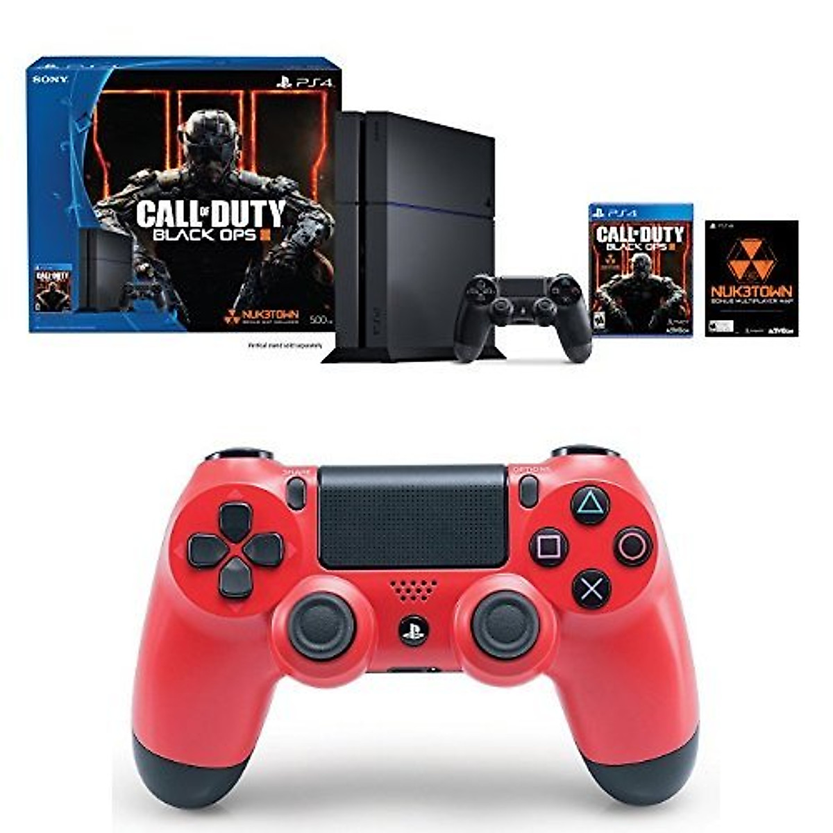 PlayStation 4 500GB Console - Call of Duty Black Ops III Bundle with DualShock 4 Controller