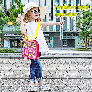 Kids Karaoke Machine with 2 Microphones for Girls Children Singing Machine Toddler Bt Karaoke Music Toy for Birthday