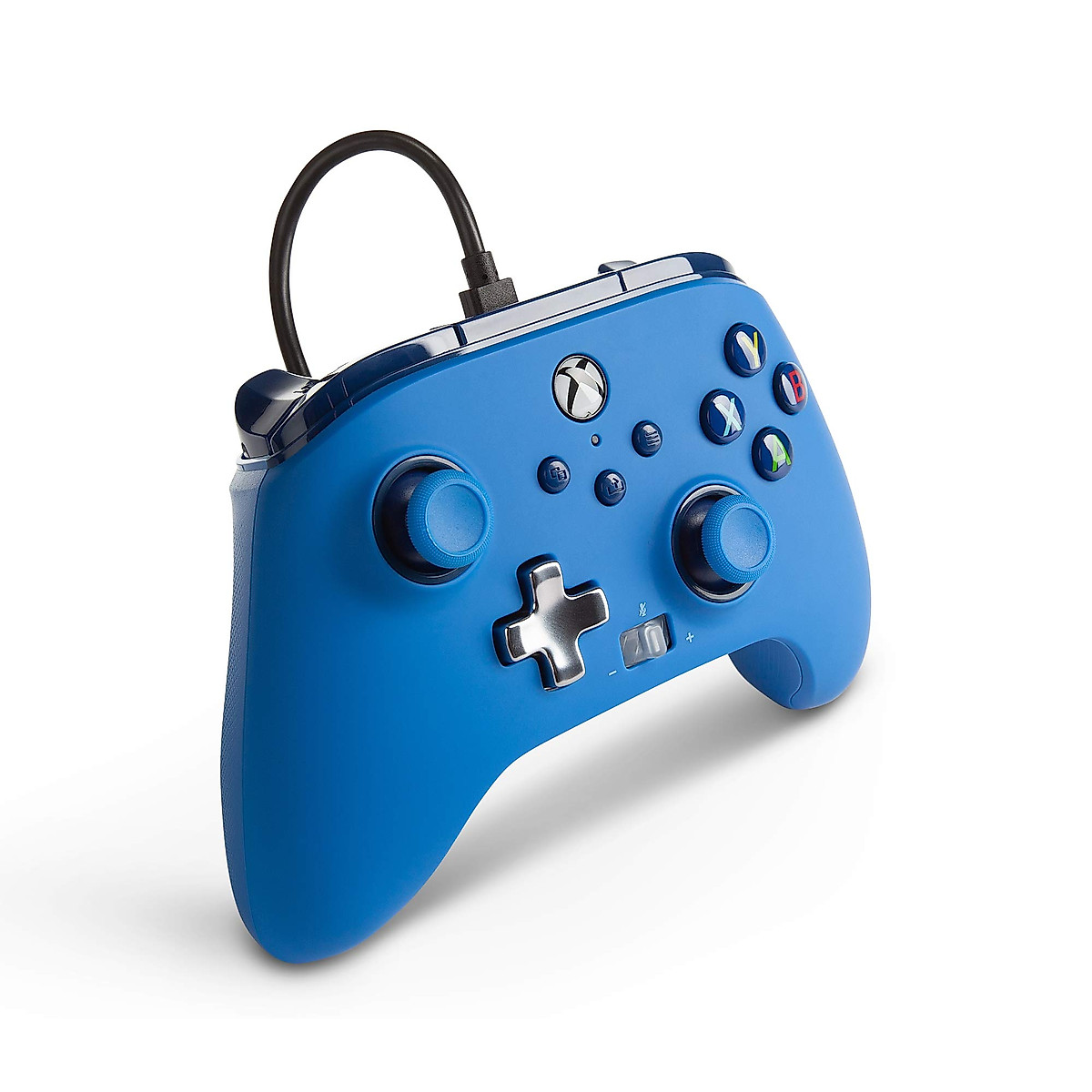 PowerA Enhanced Wired Controller for Xbox Series X|S - Blue, Officially Licensed for Xbox