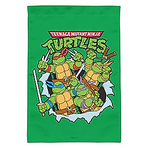 Teenage Mutant Ninja Turtles Group Retro Garden Yard Flag