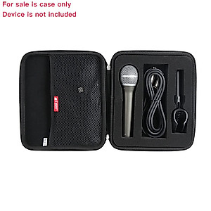 Hermitshell Hard Travel Case for Samson Technologies Q2U USB/XLR Dynamic Microphone